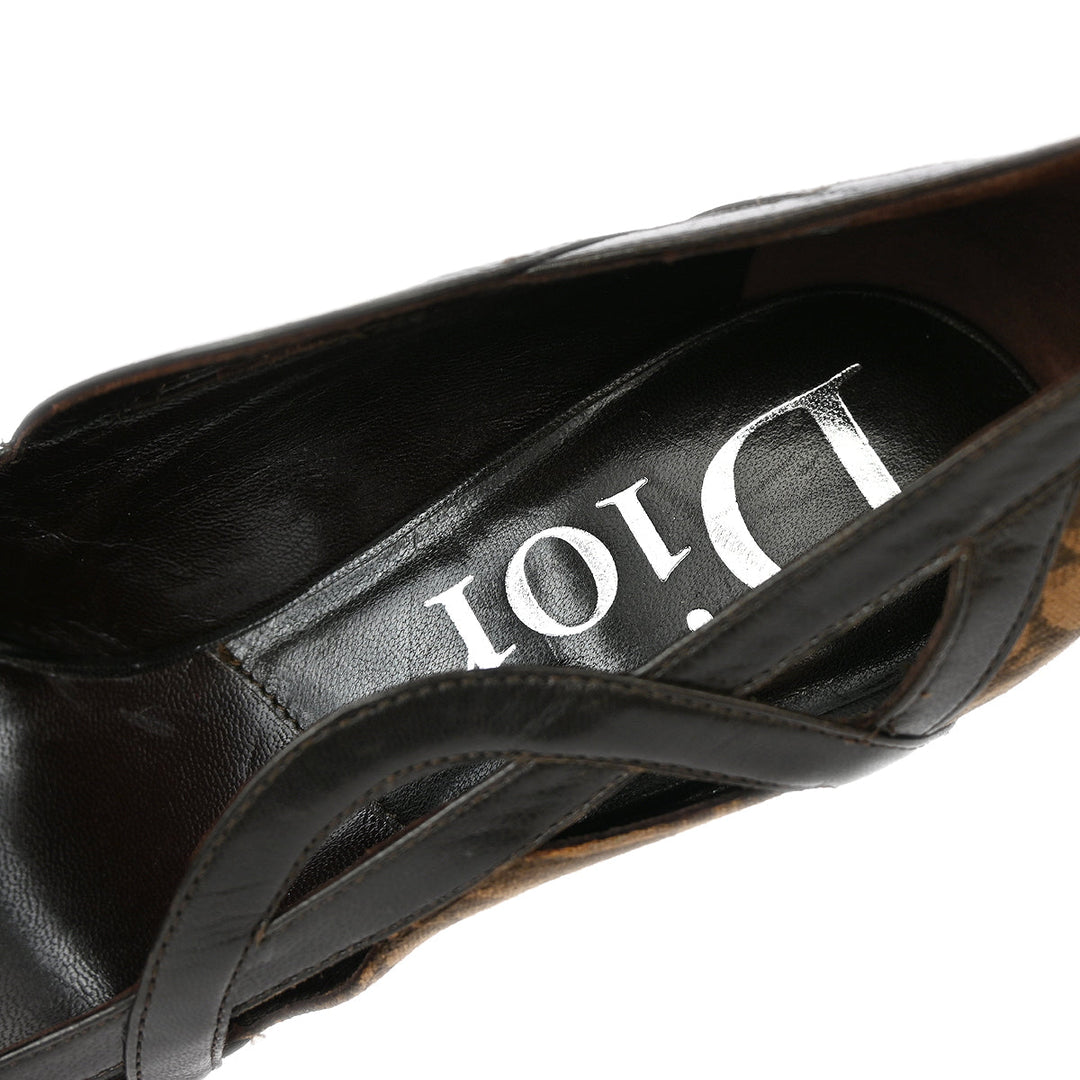 Christian Dior * Brown Trotter Pumps Shoes #34 – AMORE Christian Dior * Brown Trotter Pumps Shoes #34 – AMORE