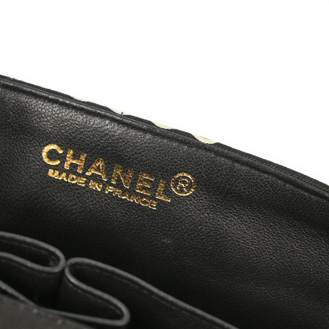 Chanel Black Canvas COCO East West Choco Bar Shoulder Bag Chanel Black Canvas COCO East West Choco Bar Shoulder Bag