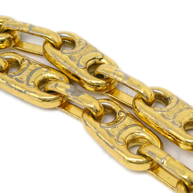 Celine Gold Chain Necklace – AMORE Vintage Tokyo