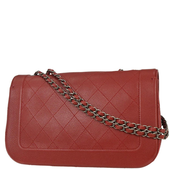 Chanel Red Caviar Shoulder Bag – AMORE Vintage Tokyo