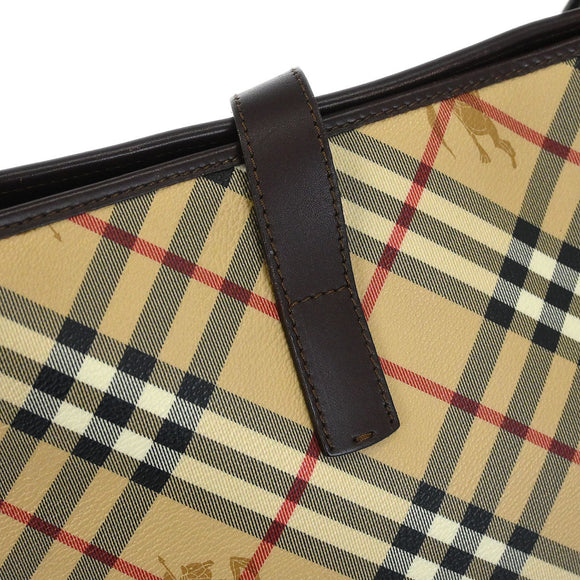 Burberry Beige Brown Nova Check Shoulder Tote Bag – AMORE Vintage Tokyo