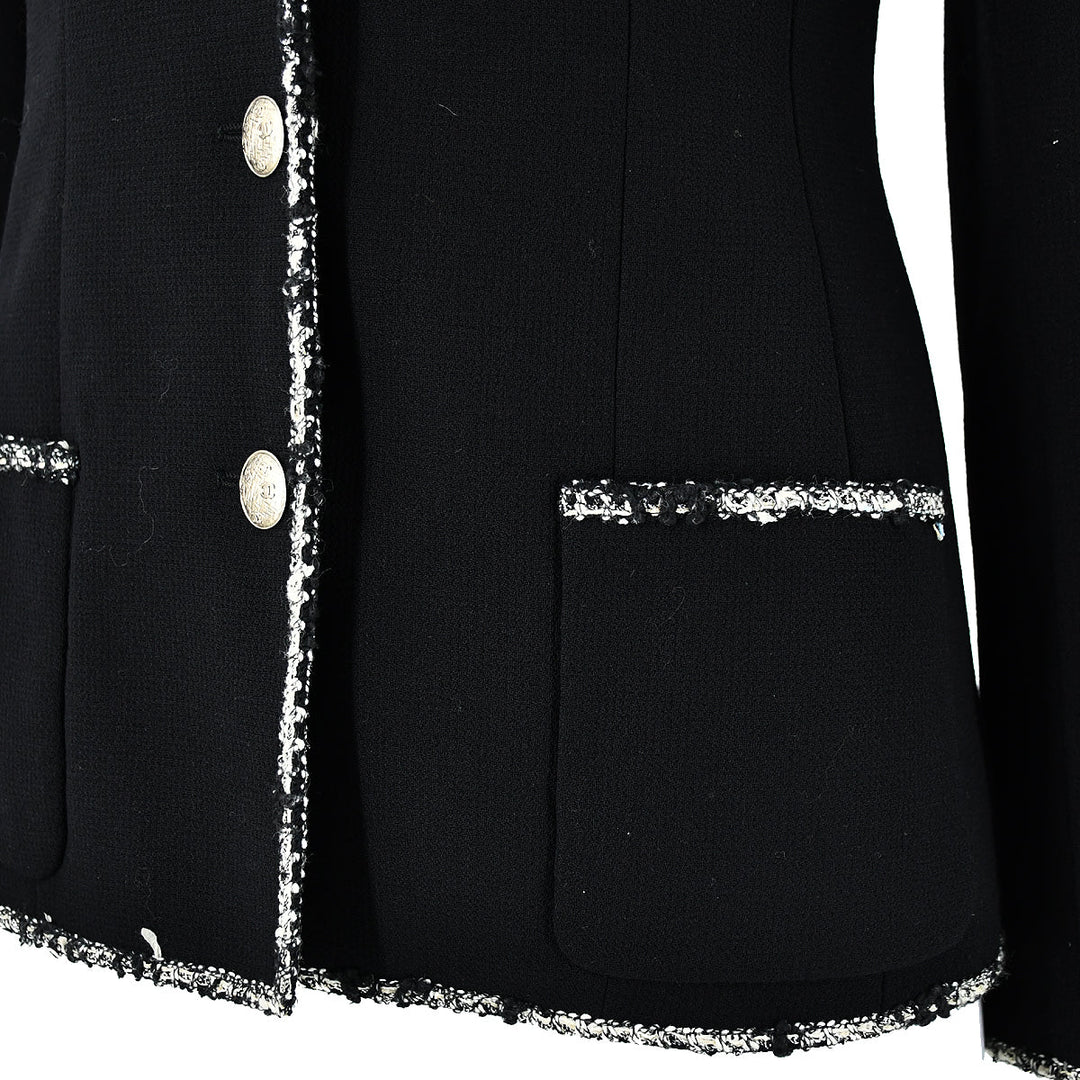 Chanel Cruise 2005 emblem patch single-breasted blazer #36 Chanel Cruise 2005 emblem patch single-breasted blazer #36